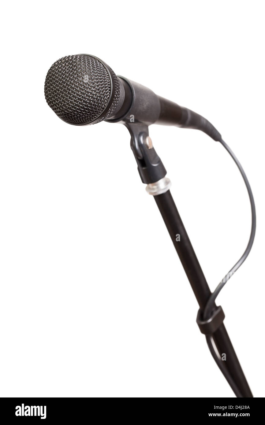 Mic stand hi-res stock photography and images - Alamy