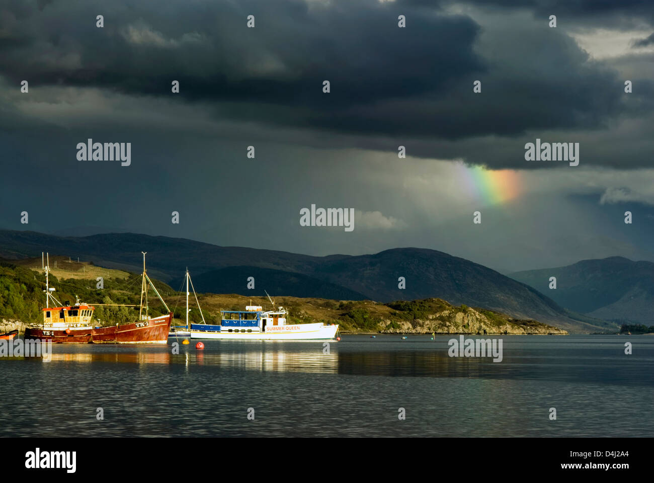 Highland mountains hi-res stock photography and images - Alamy