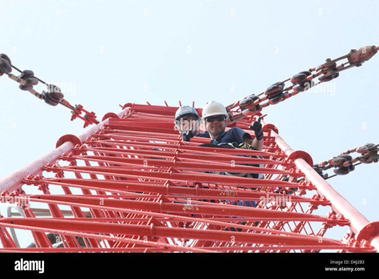 Engineering technicians communications hi-res stock photography and ...
