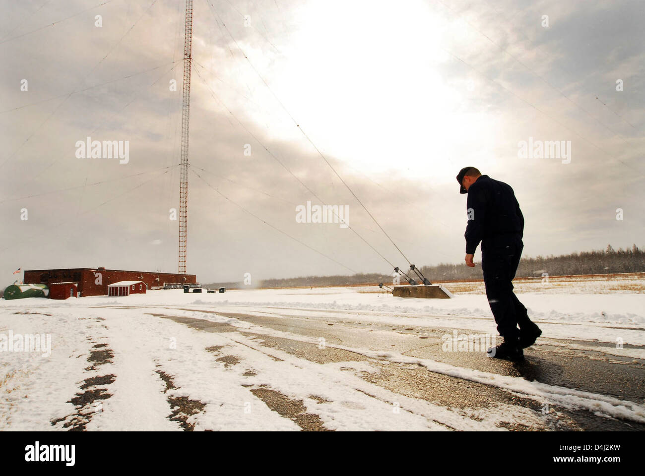 LORAN Station Baudette, operated by the U.S. Coast Guard, serves as a ...