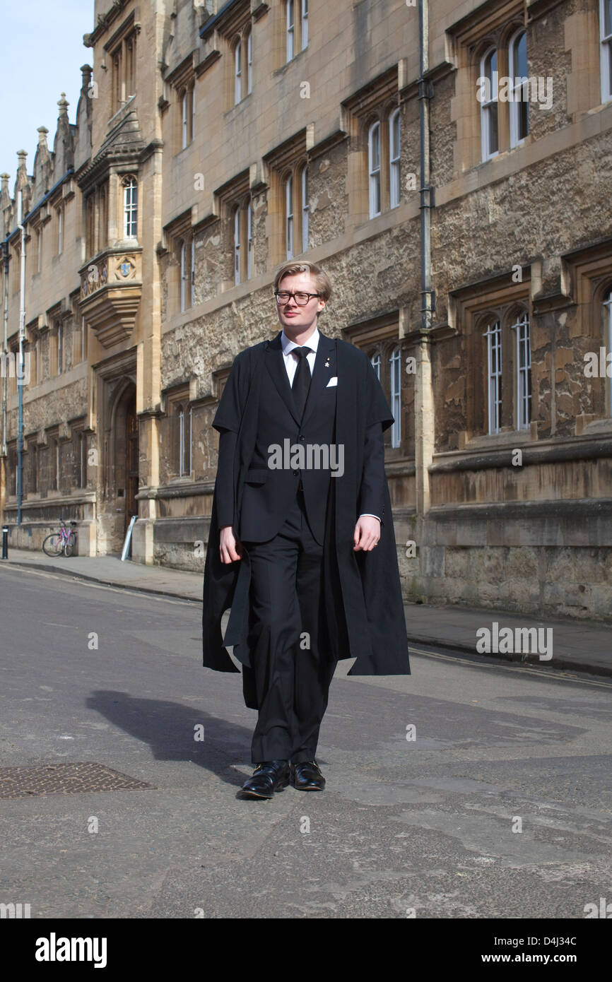 Oxford gown hi-res stock photography and images - Alamy