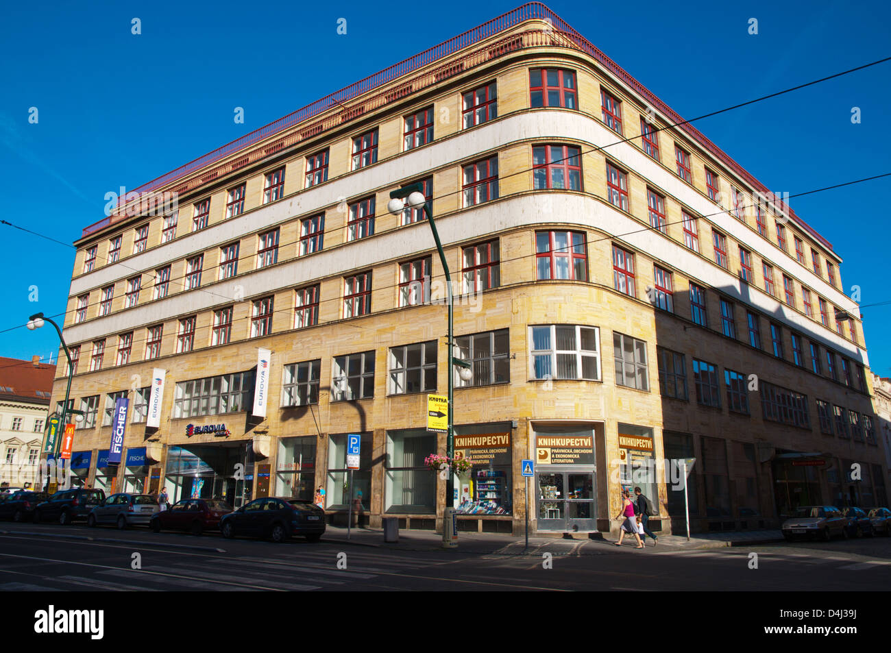 Palac Dunaj Functionalist style building (1930) Narodni street Nove ...