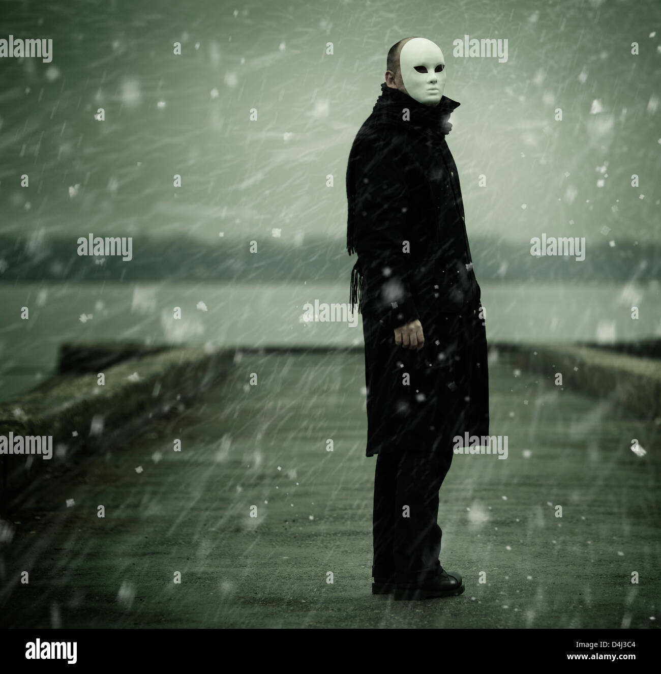 Tall mask hi-res stock photography and images - Alamy