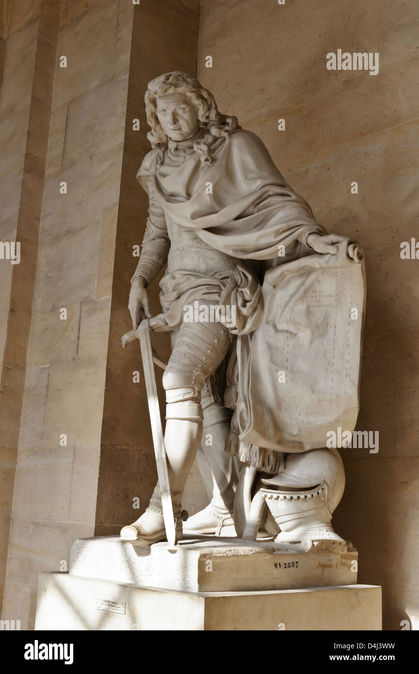 Male statue at Versailles Palace, France Stock Photo - Alamy