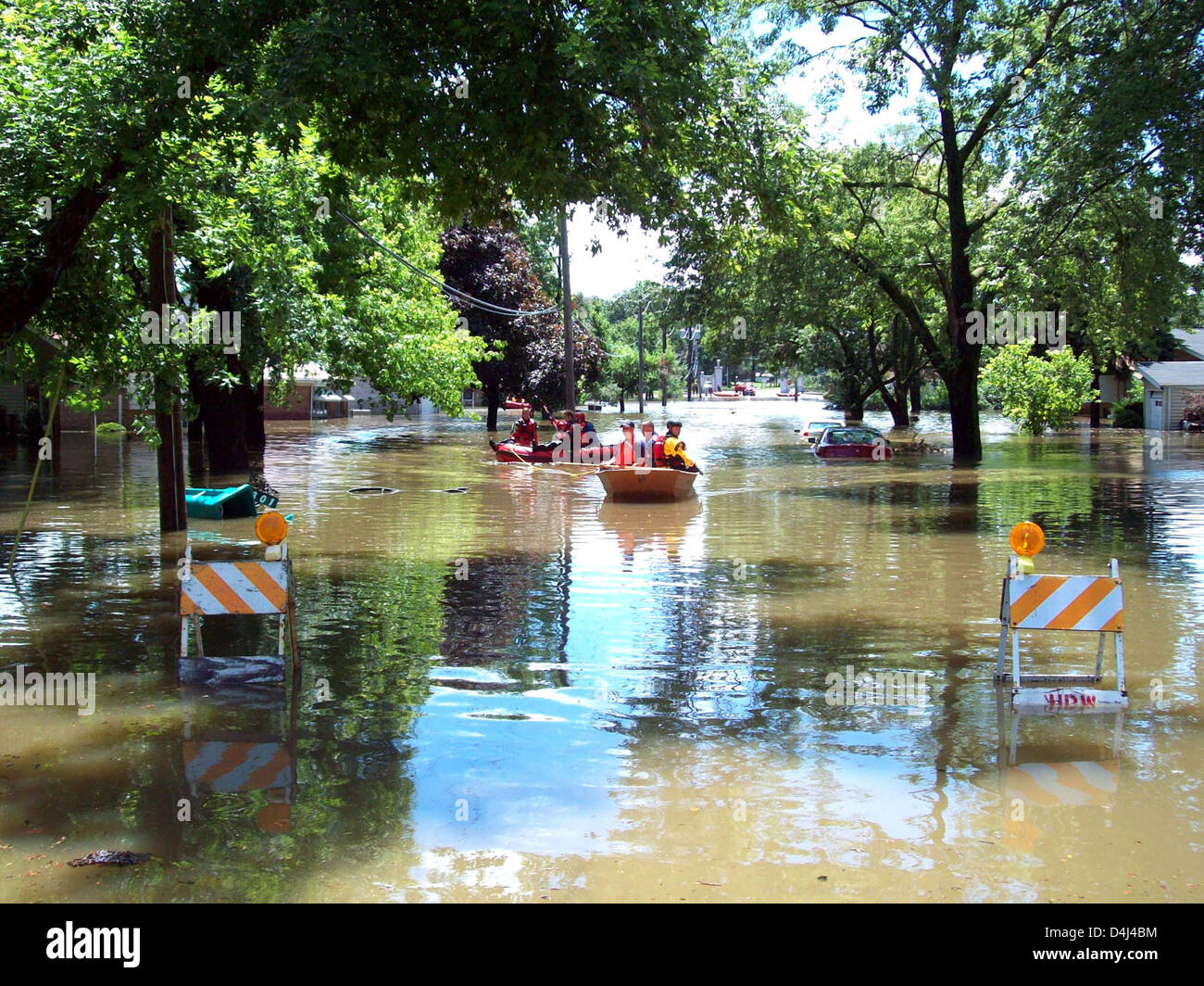The image captures the efforts of the U.S. Coast Guard in response to ...