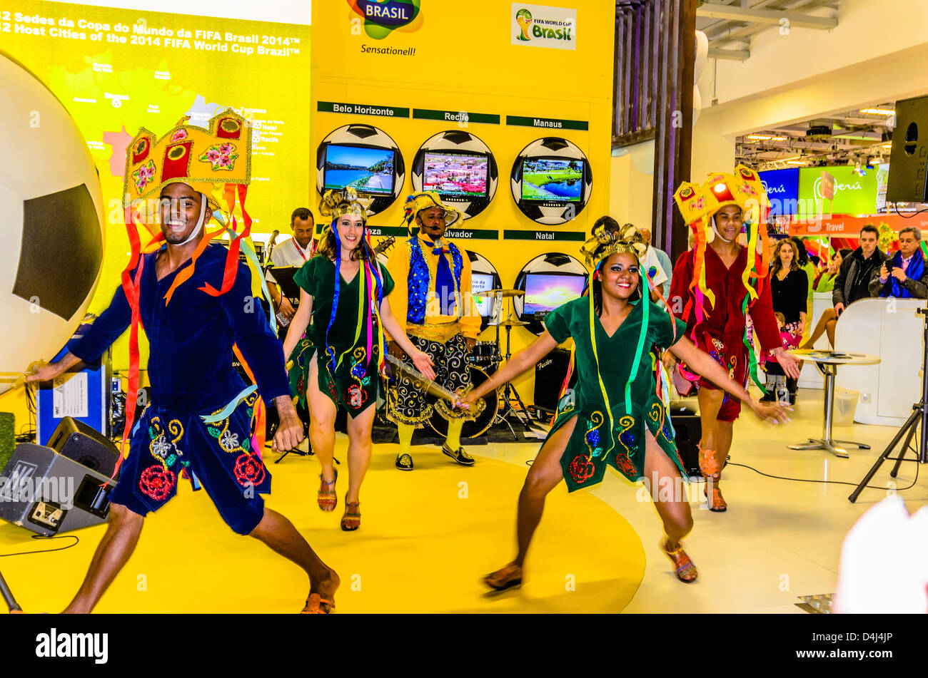 The World's Leading Travel Trade Show, Berlin, Germany, Brazilian dance ...