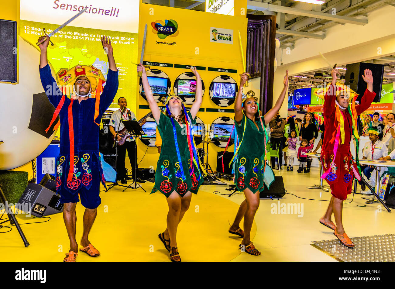 The World's Leading Travel Trade Show, Berlin, Germany, Brazilian dance ...