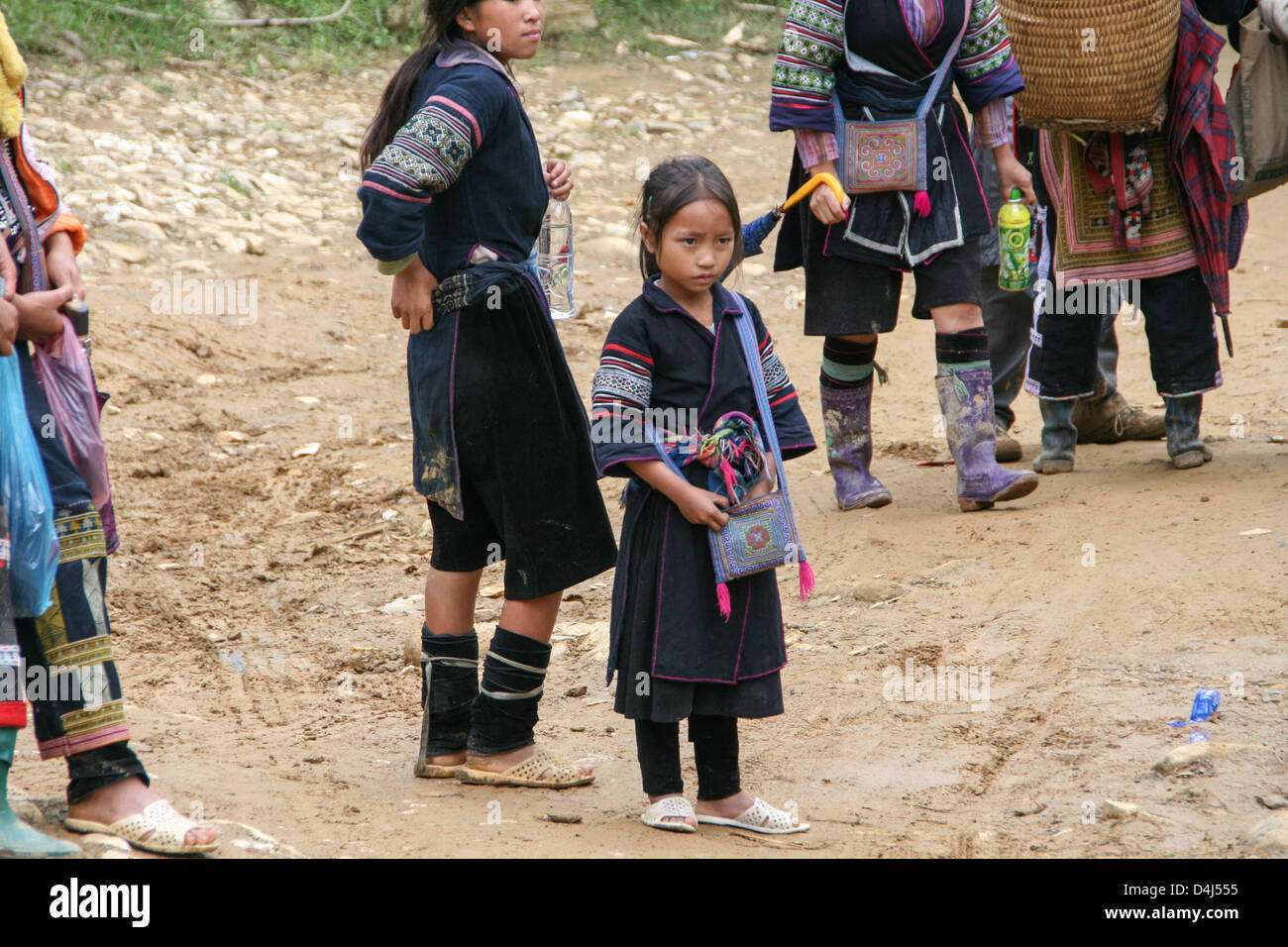 Hmong child in Sapa region, North Vietnam, Vietnam, Indochina ...