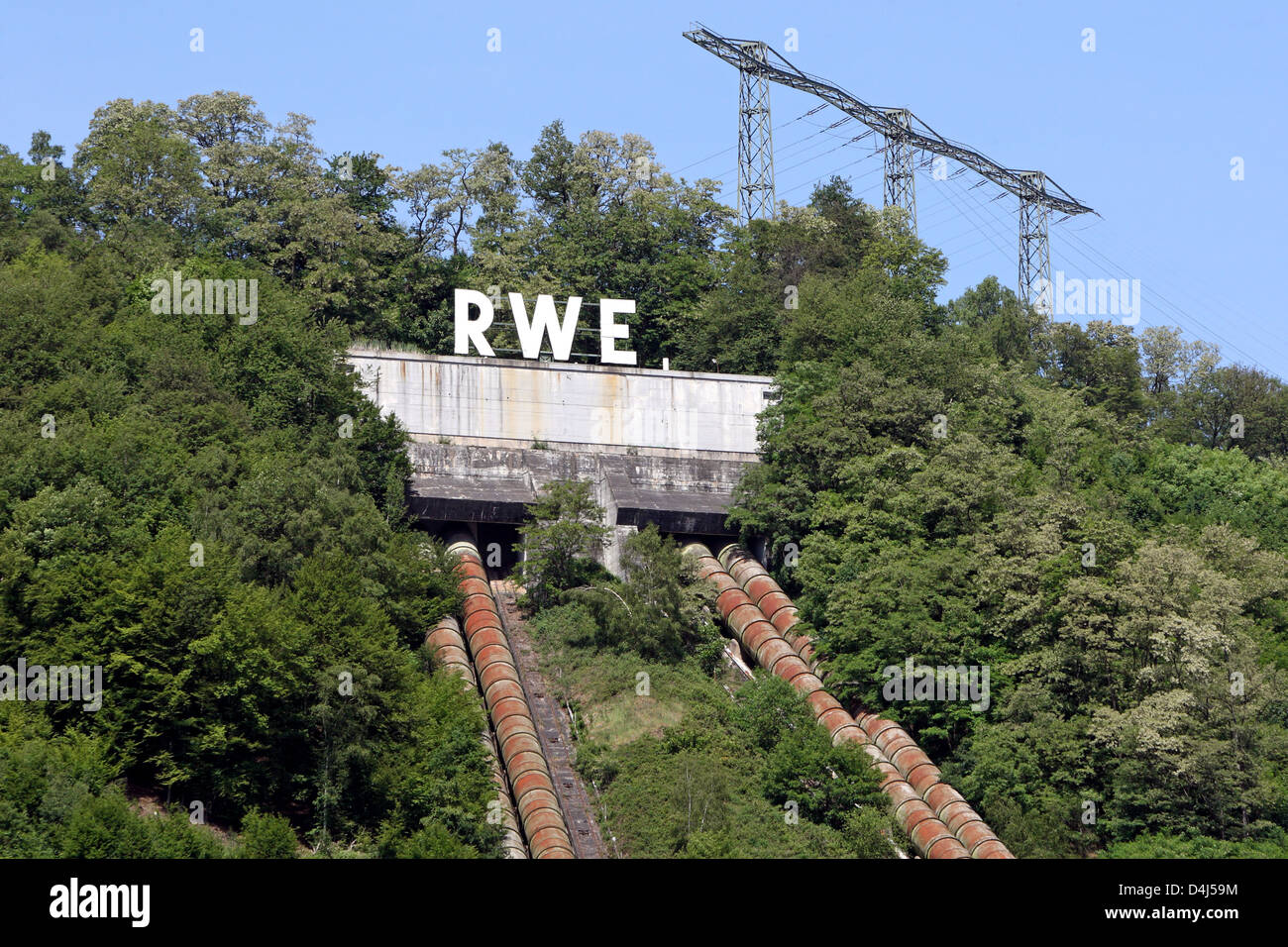 Herdecke, Germany, RWE pumped storage power plant Koepchenwerk Stock ...