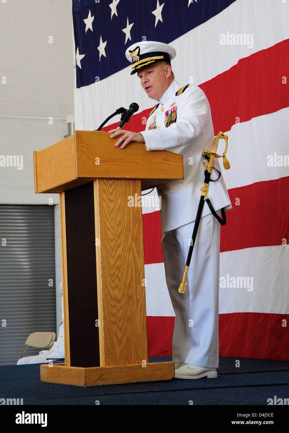 The Coast Guard Sector Detroit held a change of command ceremony ...