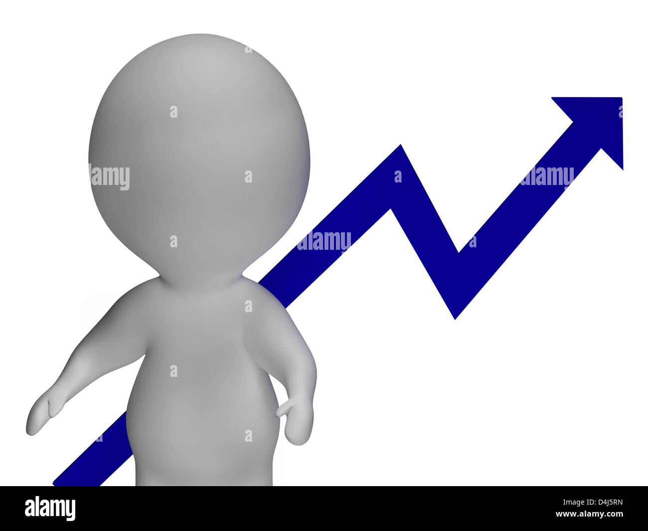 Graph showing increase Cut Out Stock Images & Pictures - Alamy