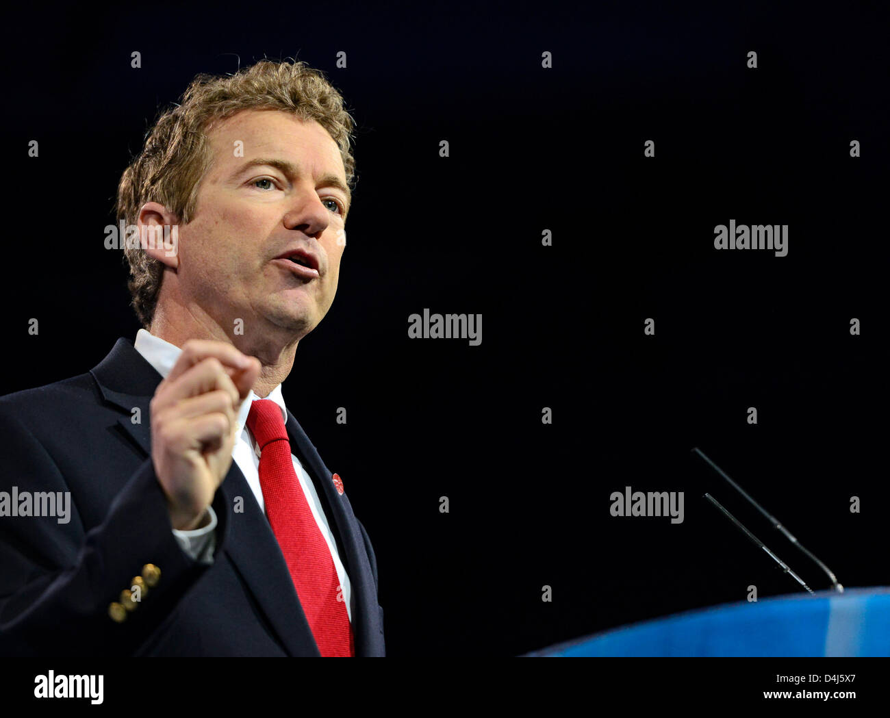 United States Senator Rand Paul (Republican of Kentucky) makes remarks ...