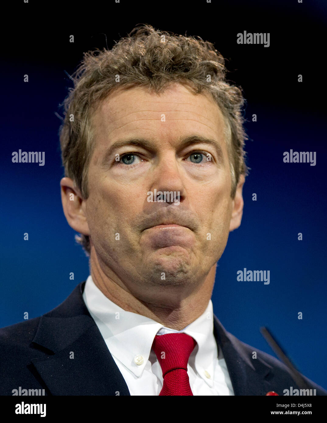 United States Senator Rand Paul (Republican of Kentucky) makes remarks ...