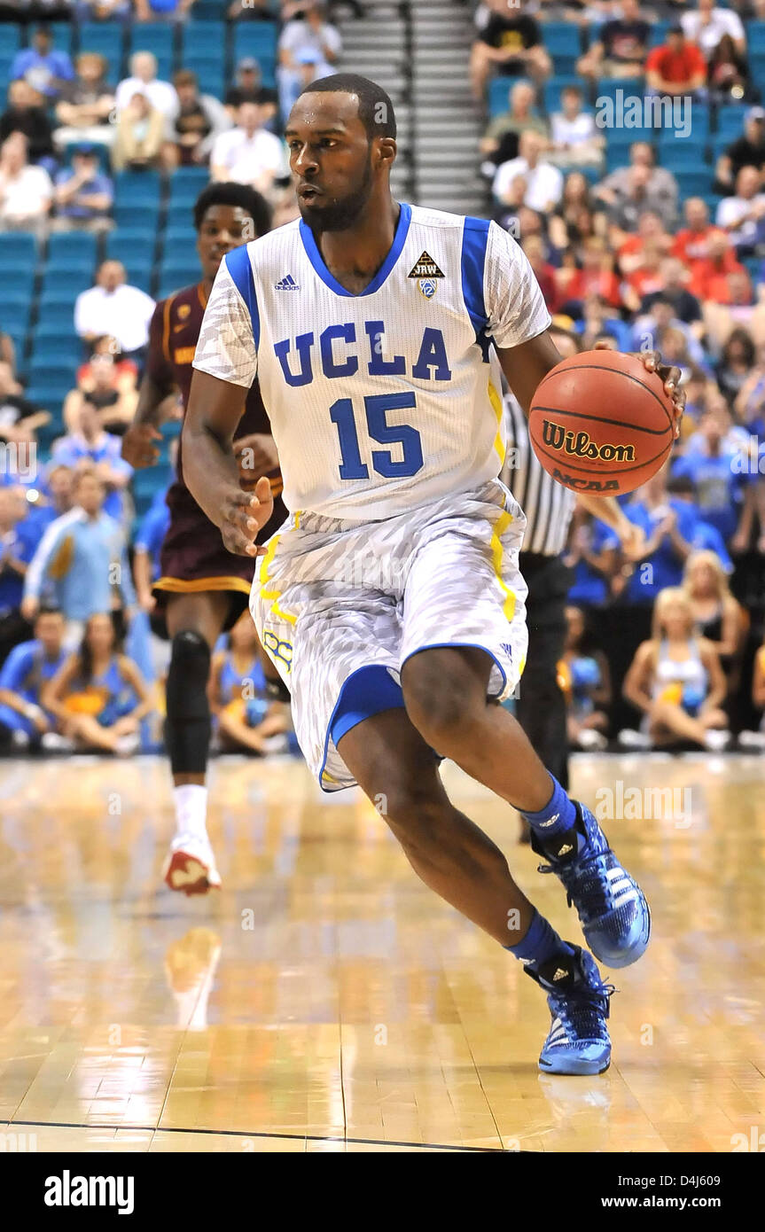 March 14, 2013 Las Vegas, NV.UCLA Bruins guard/forward Shabazz Muhammad ...