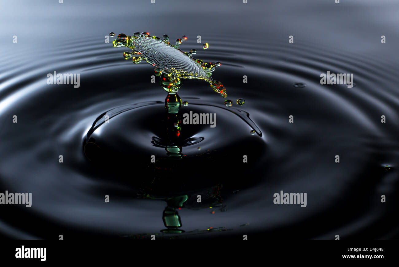 Water Droplet splash Stock Photo - Alamy
