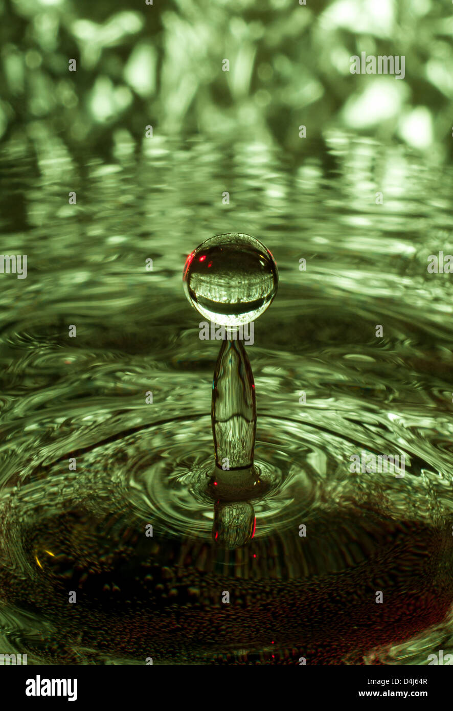 Water Droplet splash Stock Photo - Alamy