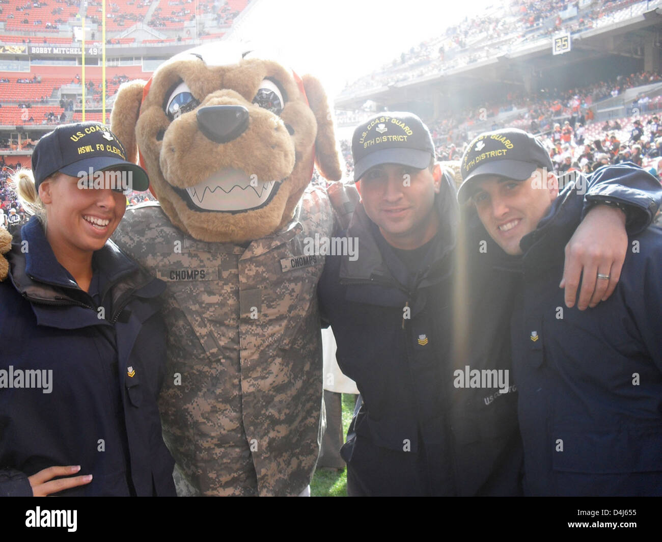 CG Members at Browns Stadium Stock Photo - Alamy