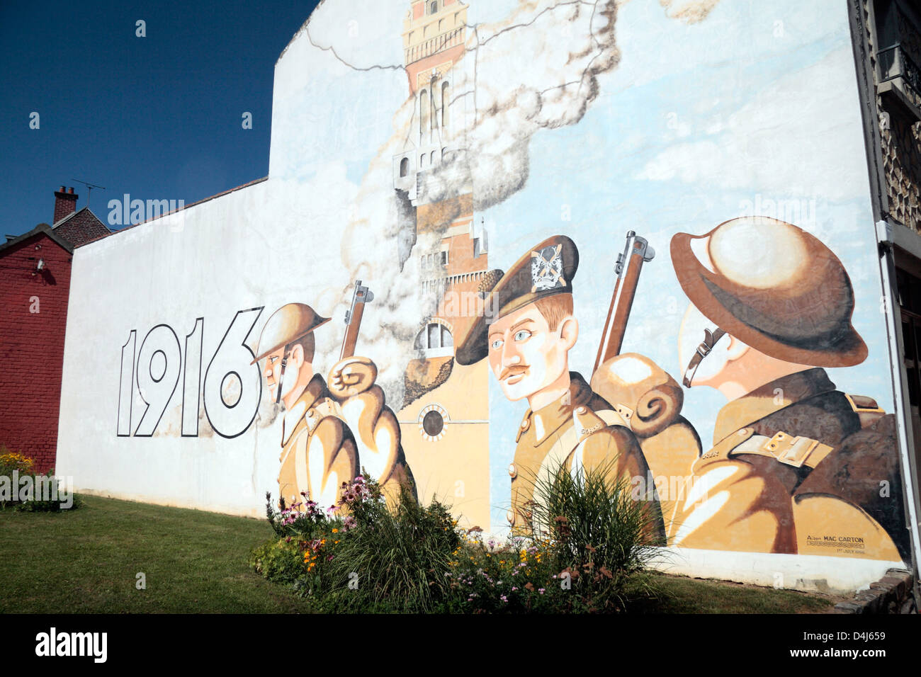 1916 mural hi-res stock photography and images - Alamy