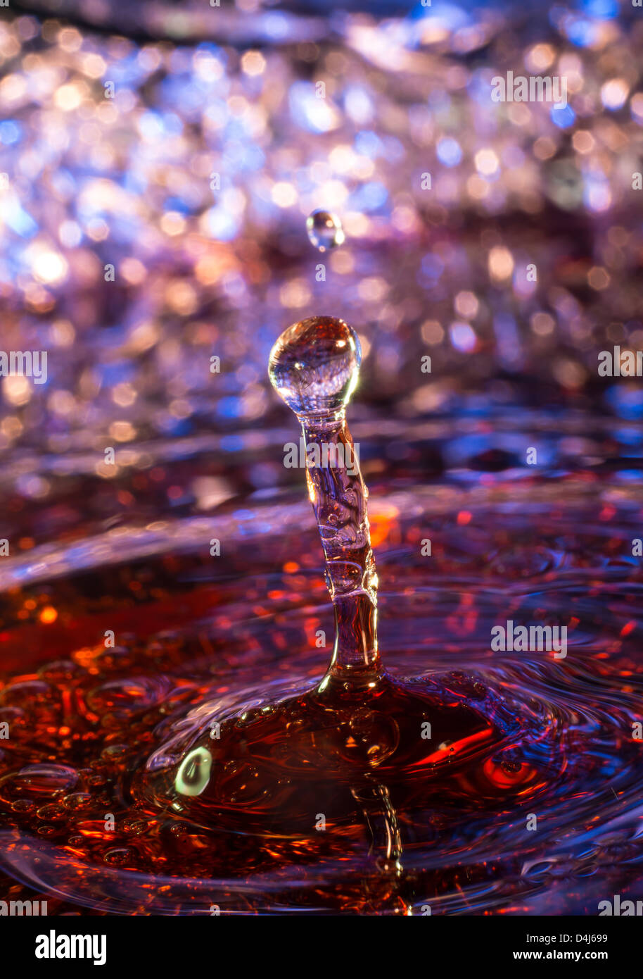 Water Droplet splash Stock Photo - Alamy