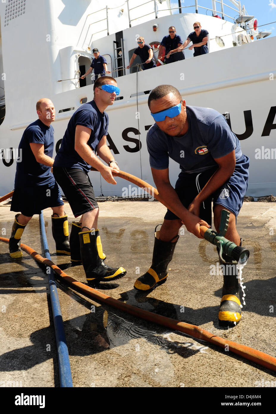 Fire hazards on sea hi-res stock photography and images - Alamy