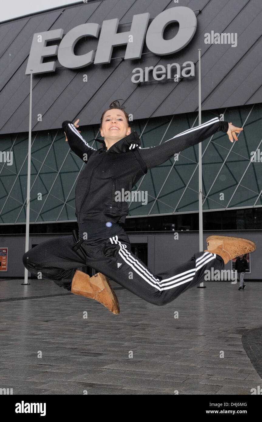 Liverpool, UK. 14th March 2013. Hannah Whelan pictured at the Echo ...