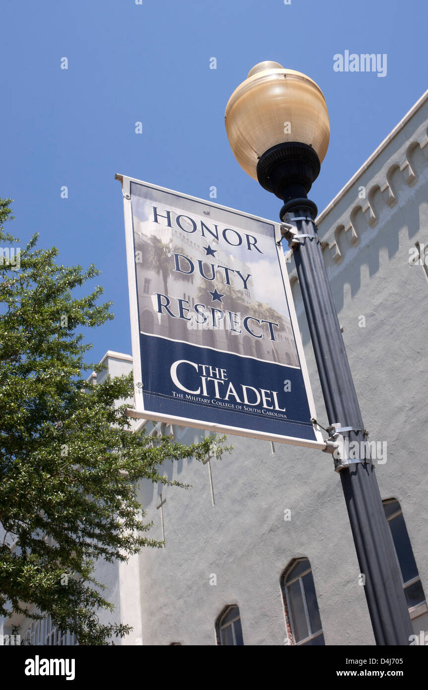 The Citadel Military college, Charleston, South Carolina Stock Photo ...