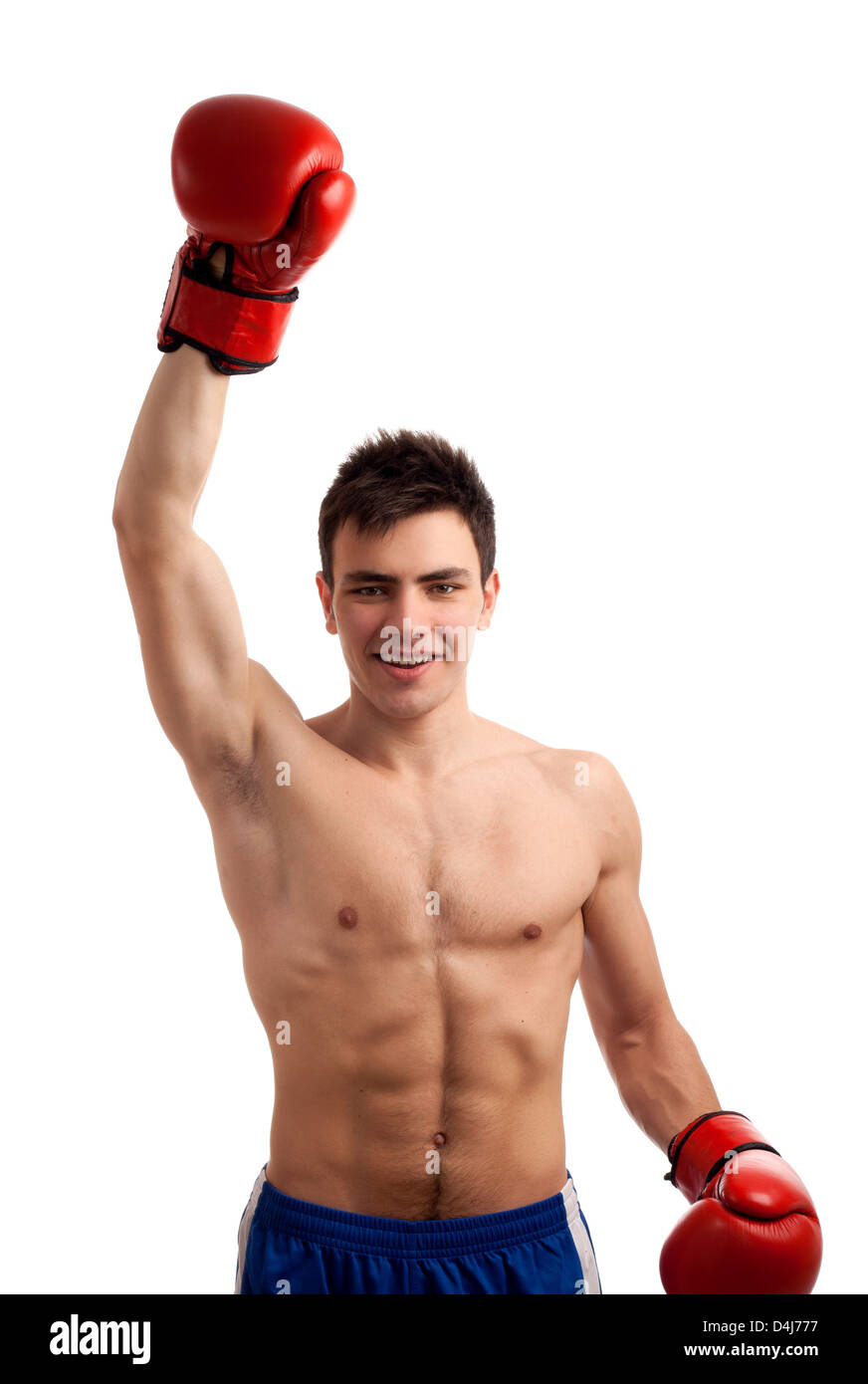 Muscle boxer boy hi-res stock photography and images - Alamy