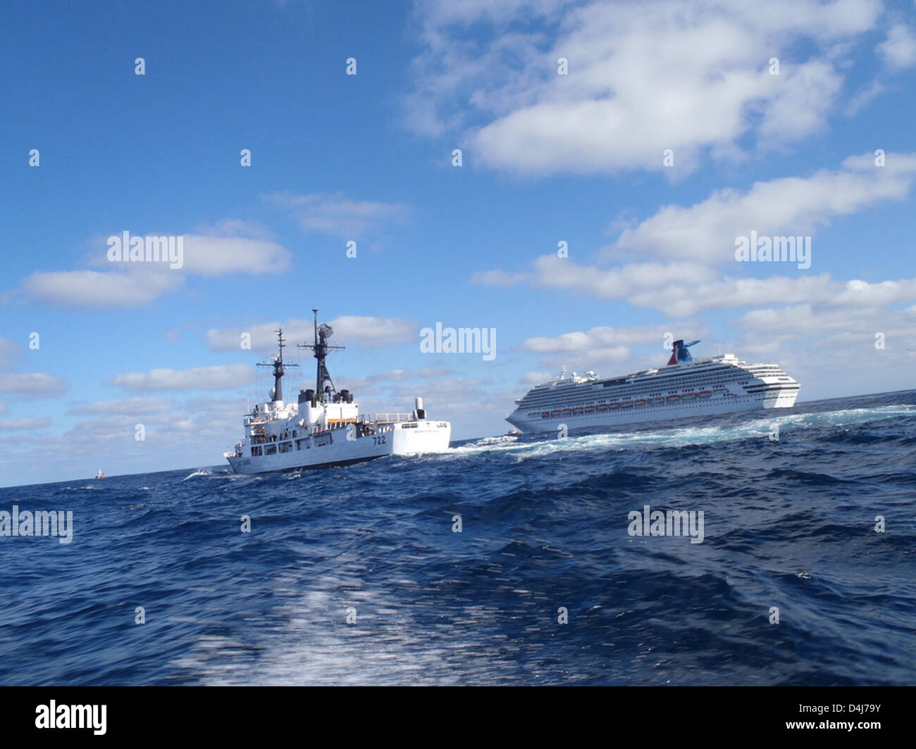 The Coast Guard responded to an incident involving the Carnival ...
