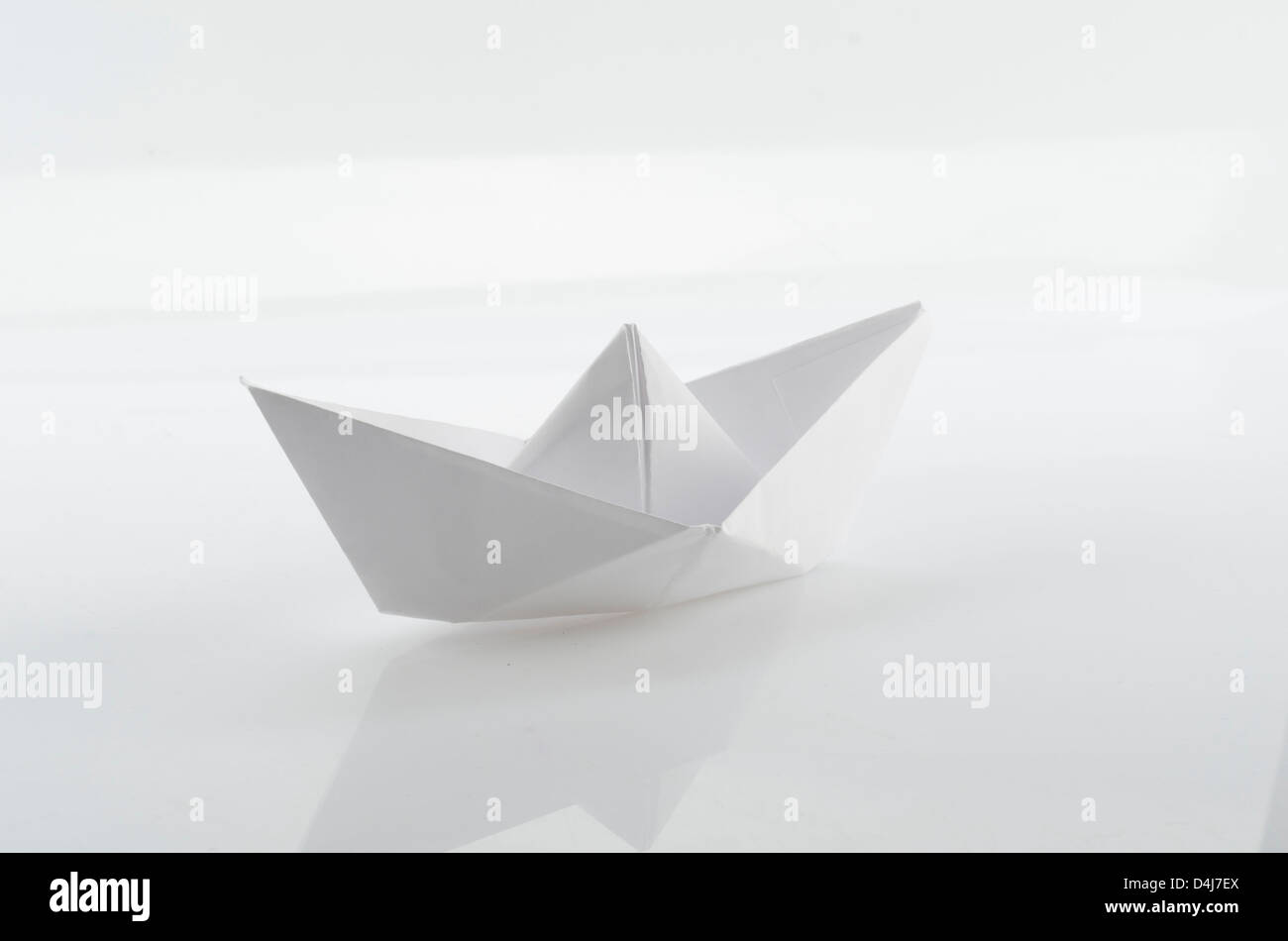 paper ship concept vessel toy origami white Stock Photo - Alamy