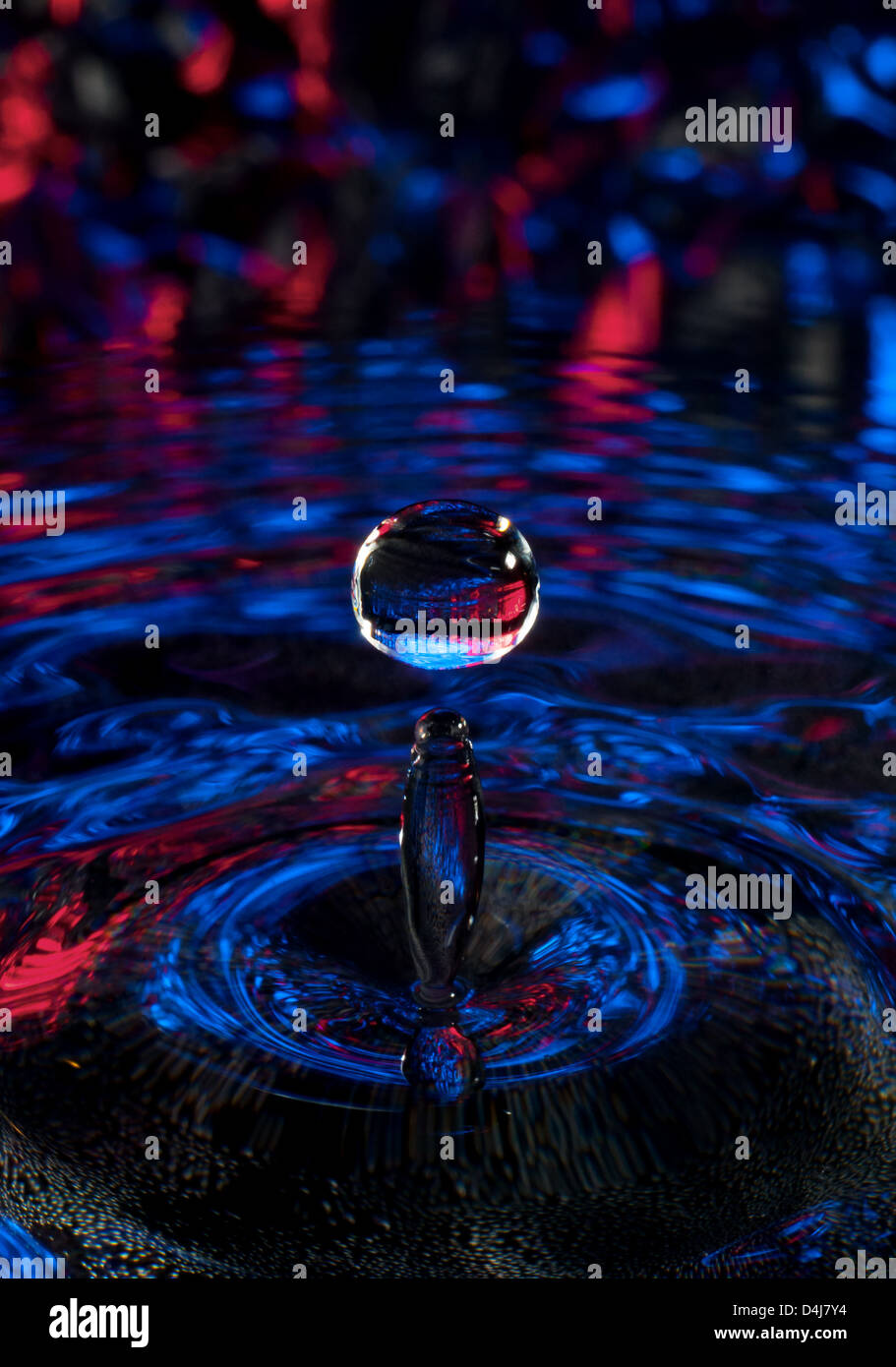 Water Droplet splash Stock Photo - Alamy