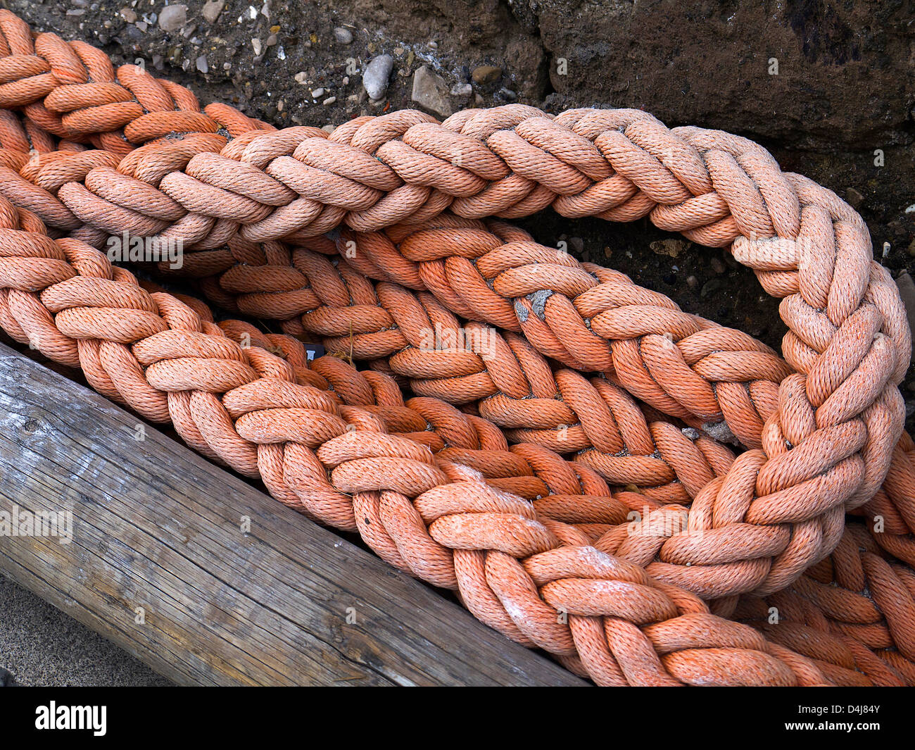 Fishermans Knotted rope in Marina Grande the old fishing port of ...