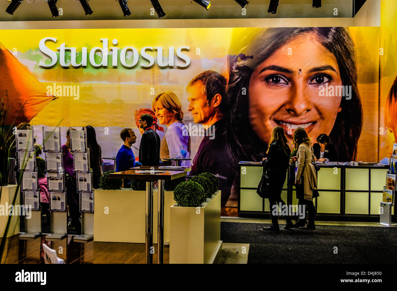 The World's Leading Travel Trade Show, Berlin, Germany, stand of German ...