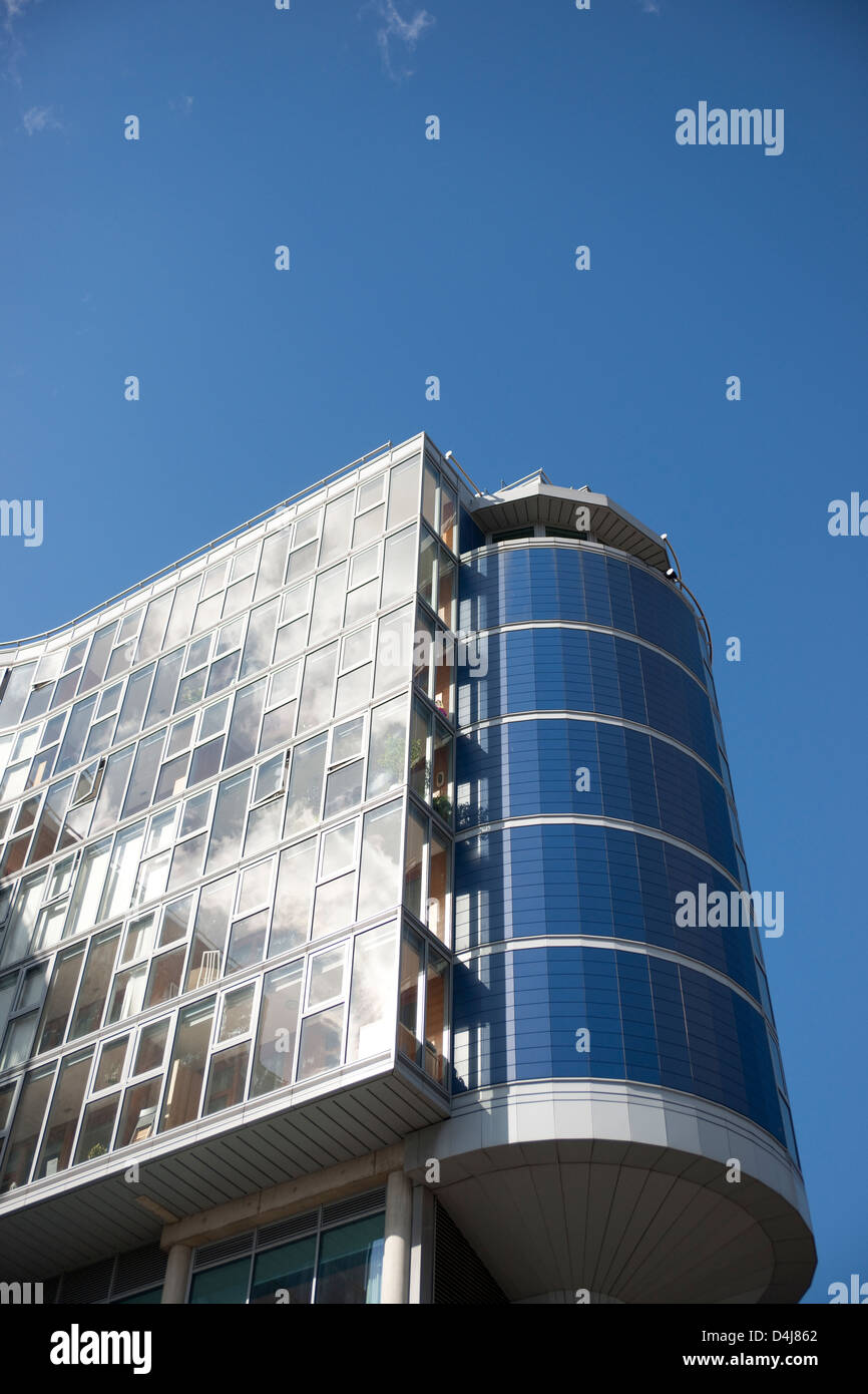 Falcon Wharf Building, Wandsworth, London, UK Stock Photo - Alamy