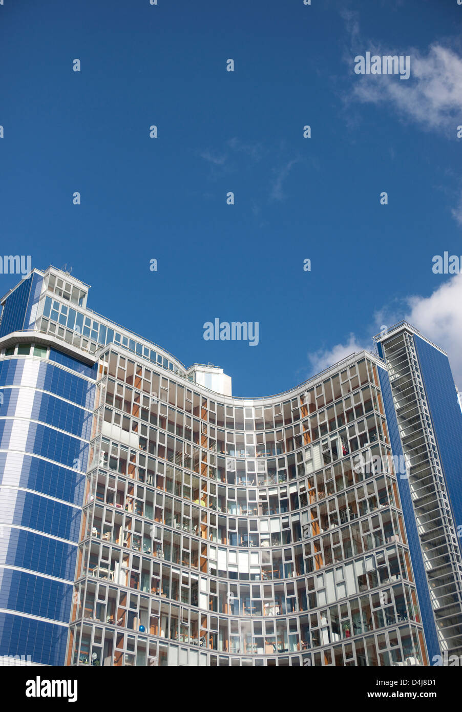 Falcon Wharf Building, Wandsworth, London, UK Stock Photo - Alamy