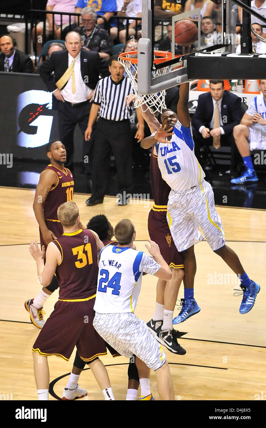 March 14, 2013 Las Vegas, NV.UCLA Bruins guard/forward Shabazz Muhammad ...