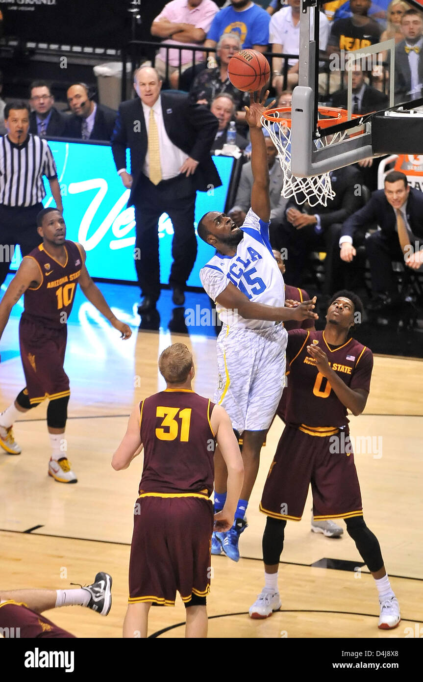 March 14, 2013 Las Vegas, NV.UCLA Bruins guard/forward Shabazz Muhammad ...