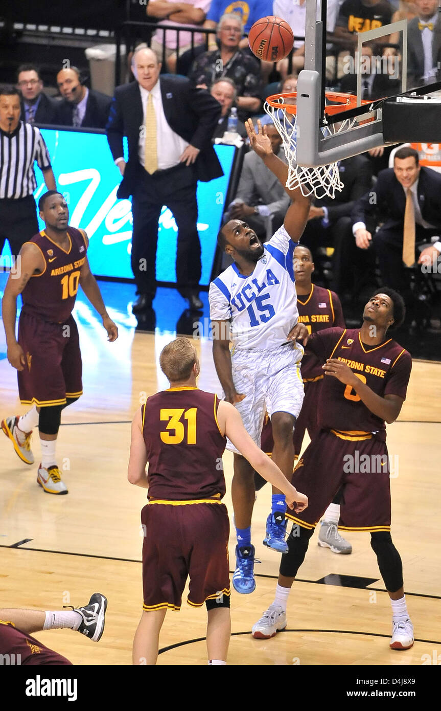 March 14, 2013 Las Vegas, NV.UCLA Bruins guard/forward Shabazz Muhammad ...