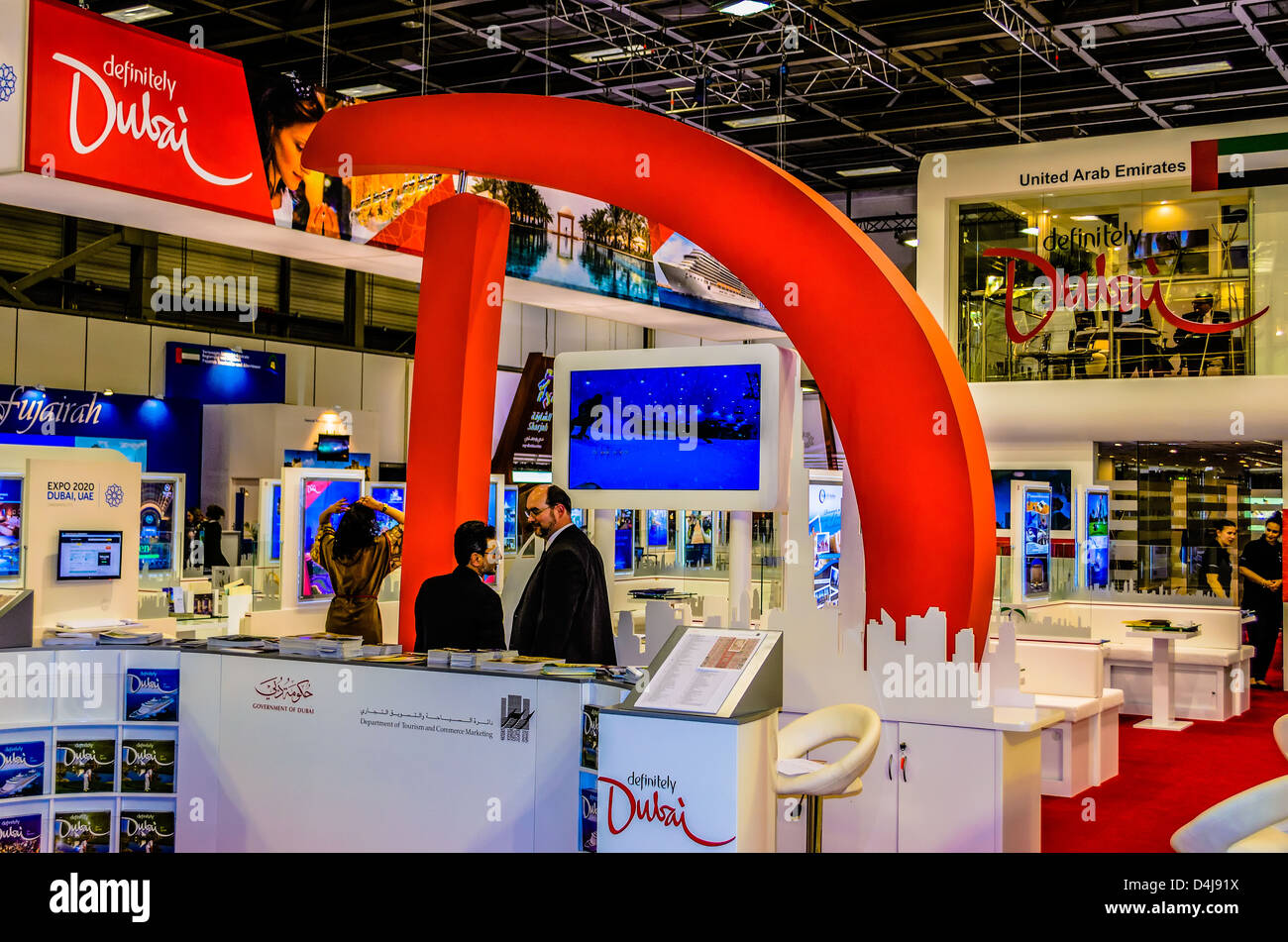 The World's Leading Travel Trade Show, Berlin, Germany, Dubai stand ...