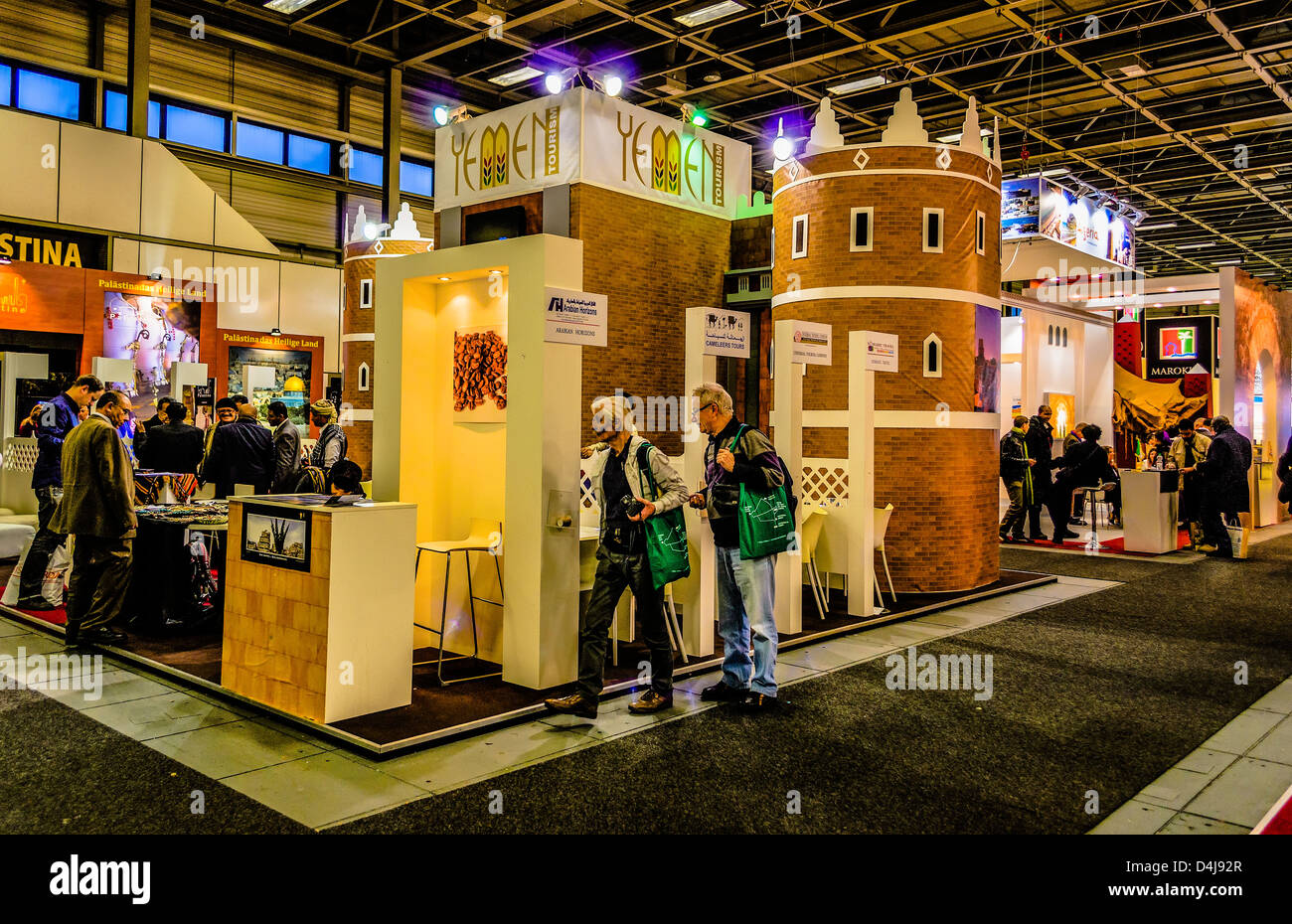 The World's Leading Travel Trade Show, Berlin, Germany, Yemen stand ...
