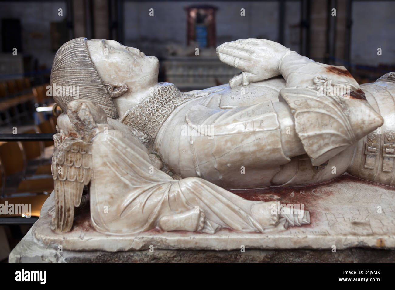 Tomb of Robert Lord Hungerford Salisbury Cathedral Stock Photo - Alamy