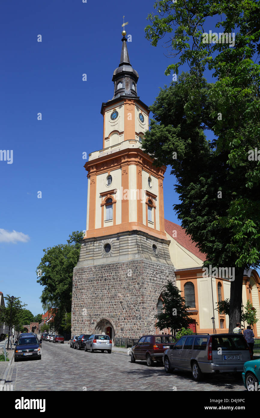 Templin, Germany, St. Mary Magdalene Church Stock Photo - Alamy