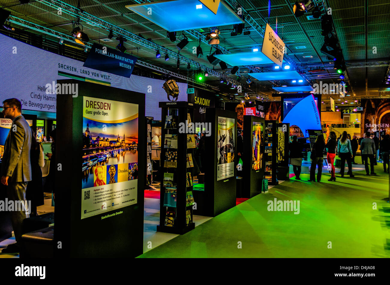 The World's Leading Travel Trade Show, Berlin, Germany, Saxony stand ...