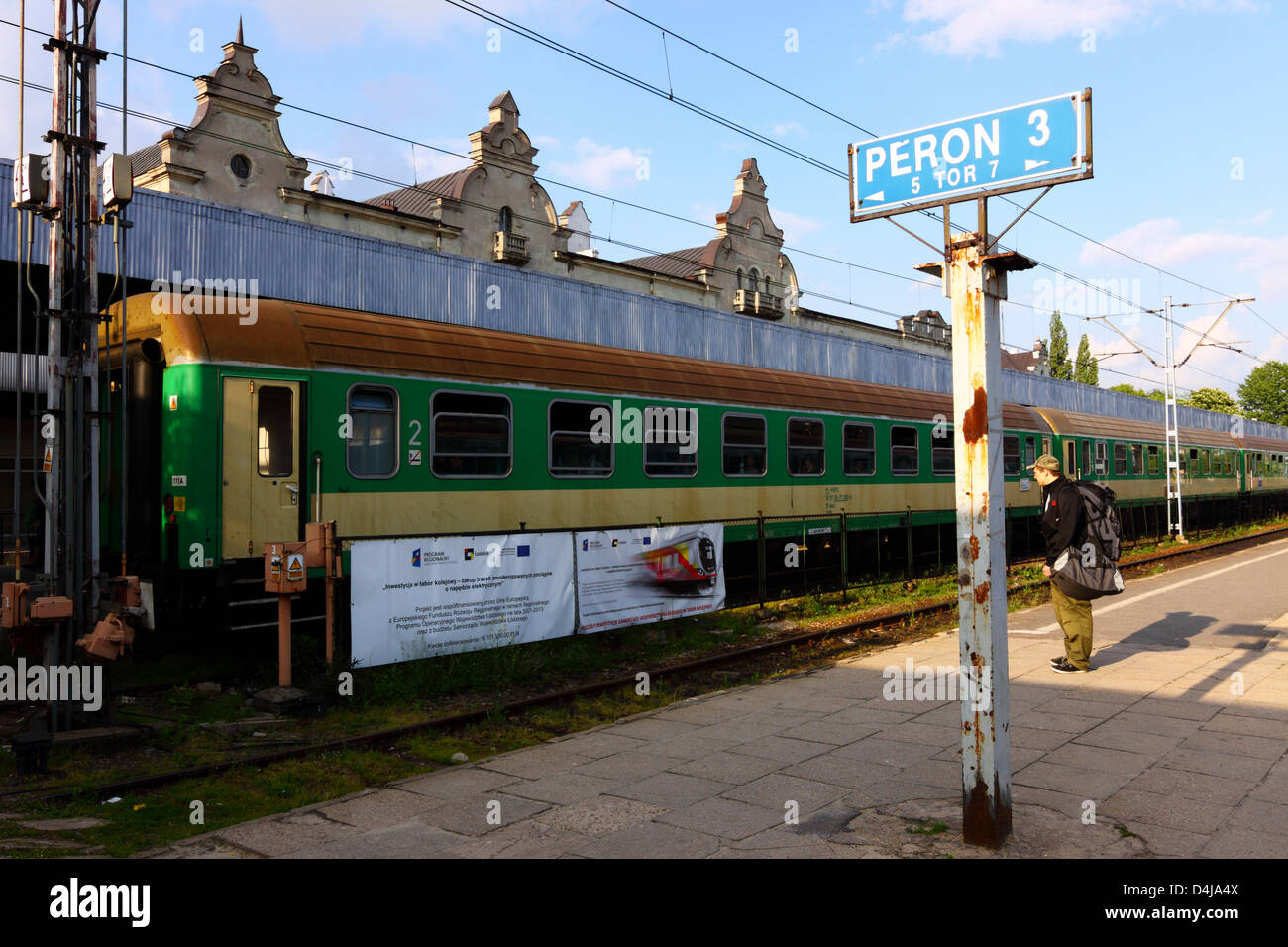 Lodz fabryczna train station hi-res stock photography and images - Alamy