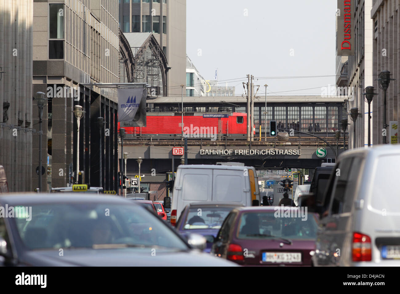 Berlin germany traffic congestion in hi-res stock photography and ...