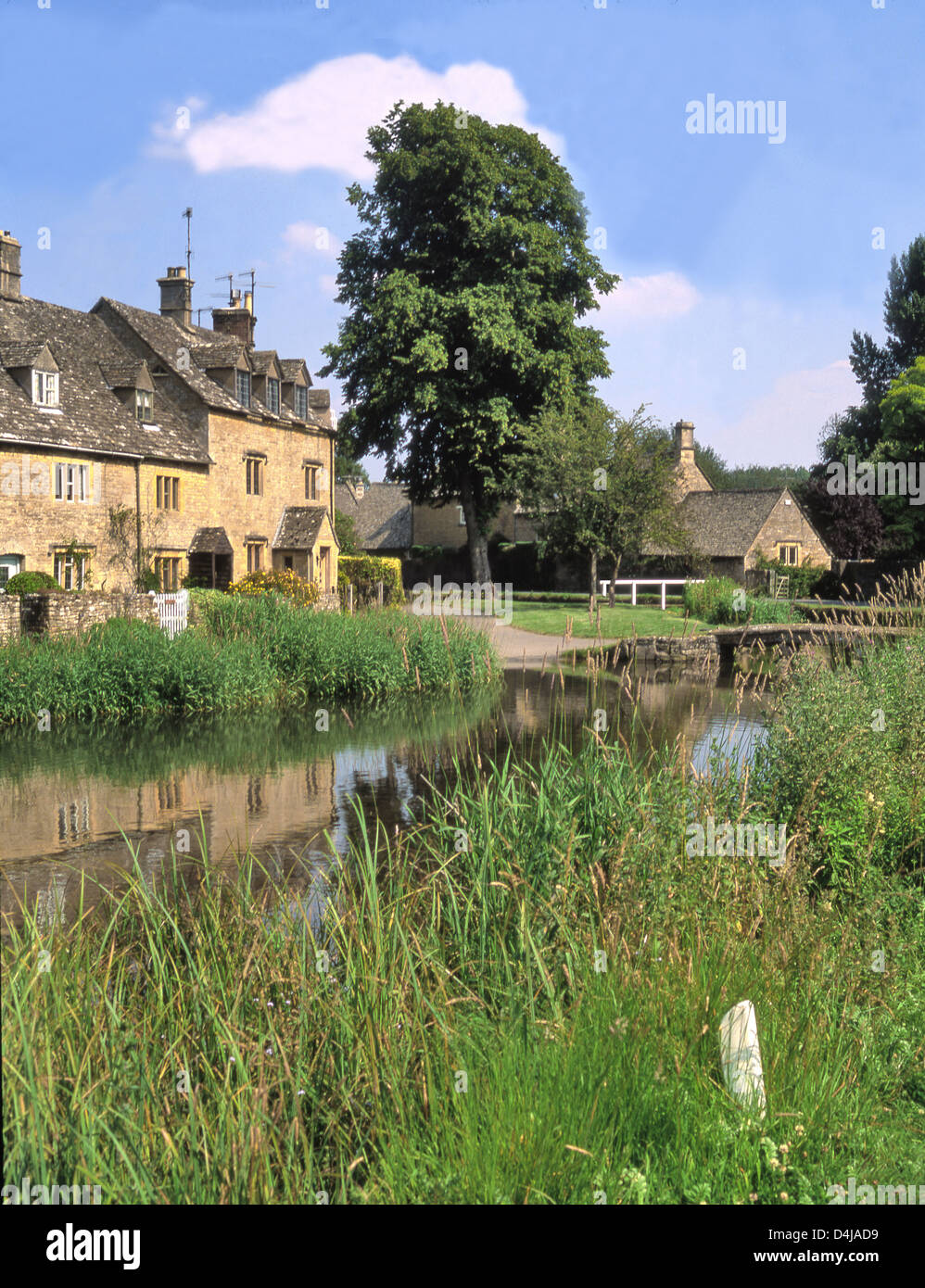 upper slaughter cotswolds Stock Photo - Alamy