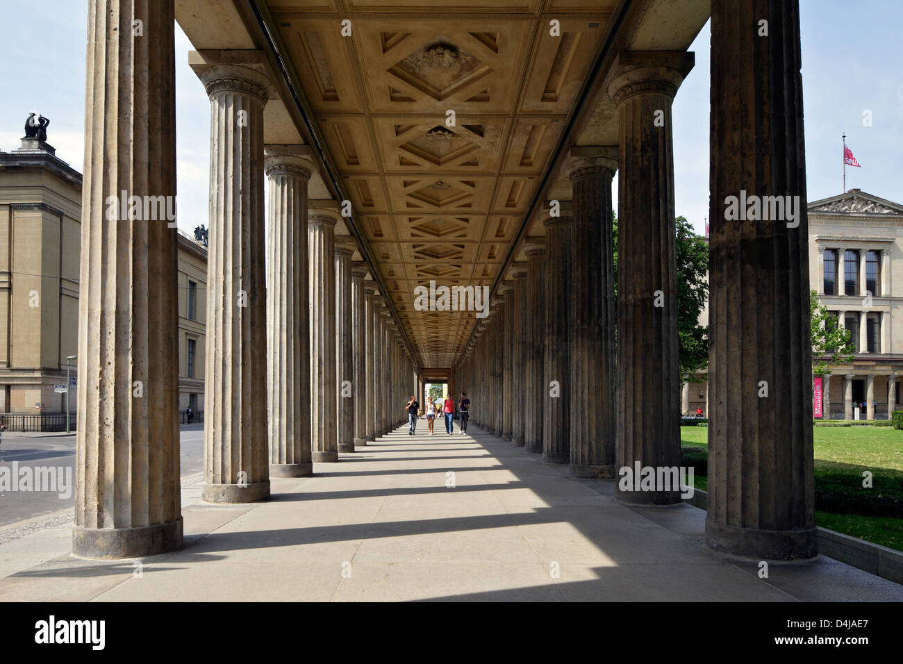 Berlin, Germany, the colonnades on the Museum Island Stock Photo - Alamy