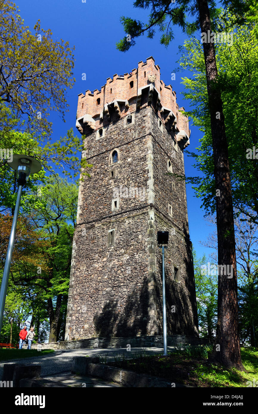 Piast tower at Cieszyn Castle, Poland Stock Photo - Alamy