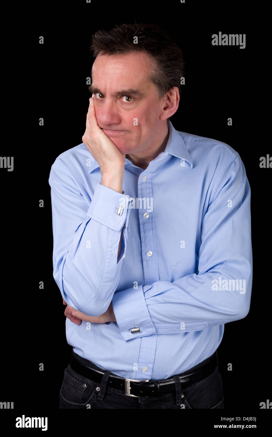 Serious middle age man hi-res stock photography and images - Alamy