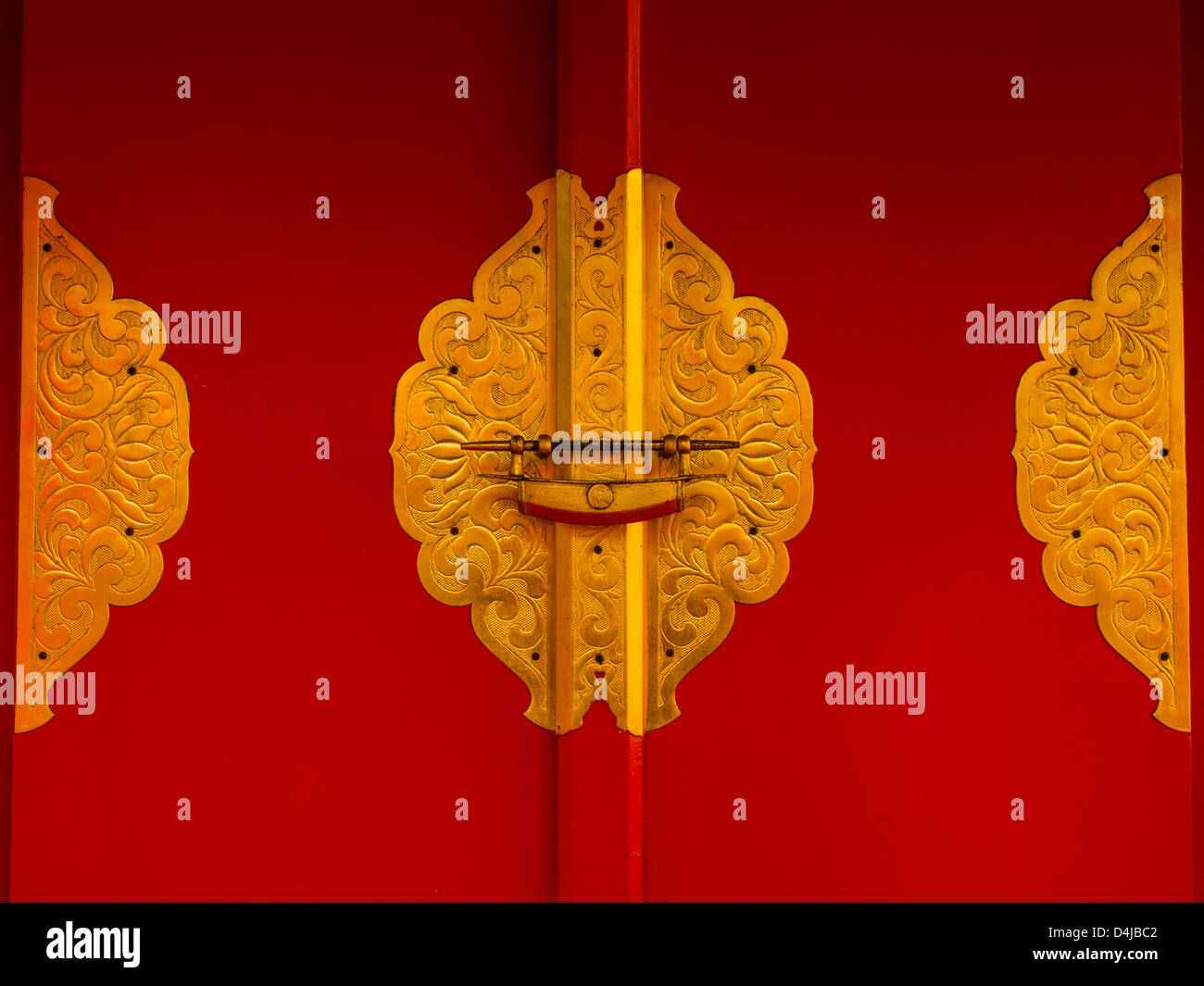 Door detail, entrance of Shinto shrine, Tokyo, Japan. Note the ...