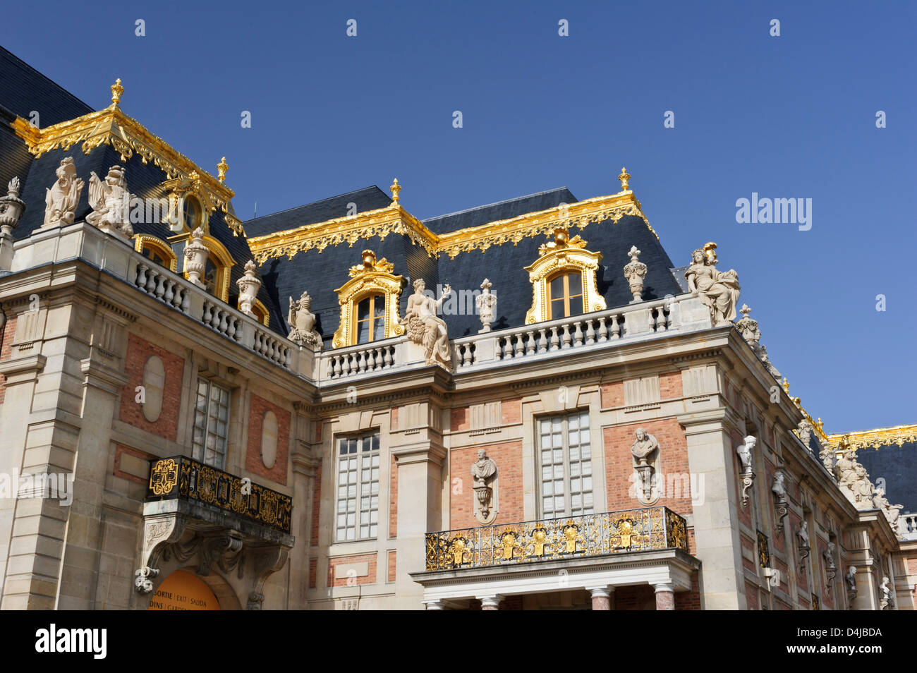 Versailles facade hi-res stock photography and images - Alamy